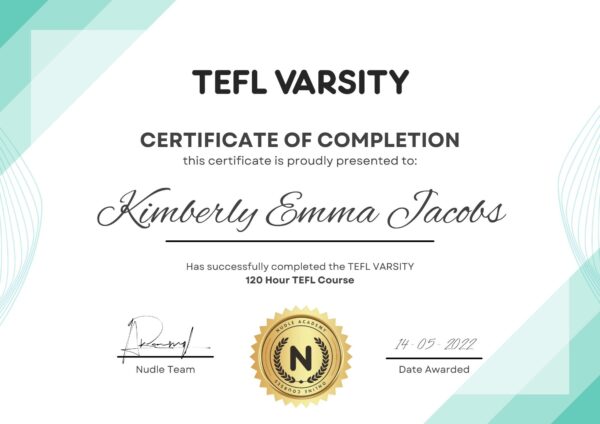 South Africa's leading Tefl Provider